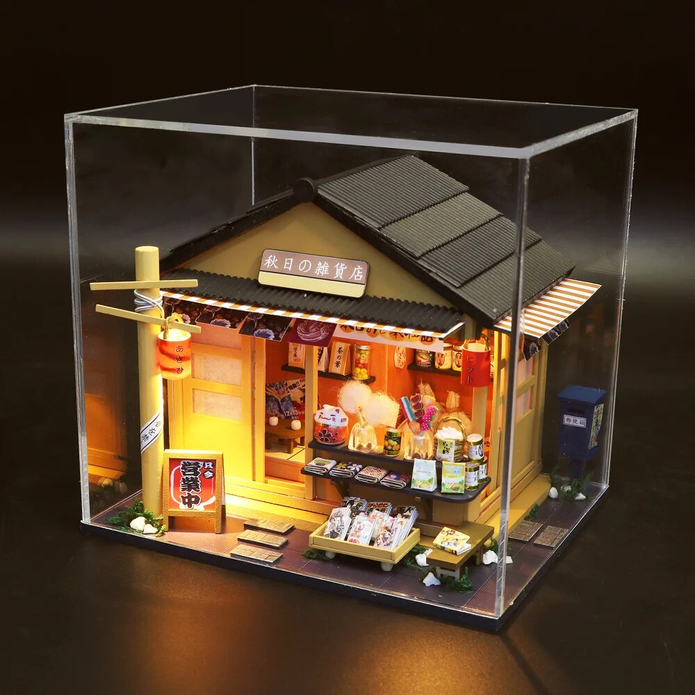 ☮YARD DIY Dollhouse Big Miniatures Tiny House DIY Miniature Japanese ...