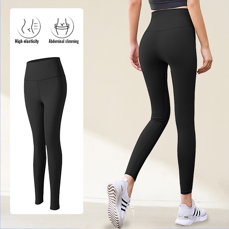 Joy wears HighWaist Compression Tights yoga pants Workout Sports ...