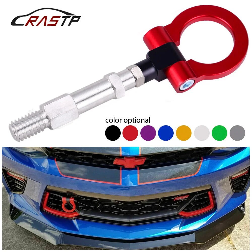34x Rastp Aluminum Trailer Towing Hook Rear Racing Car Tow Hook For