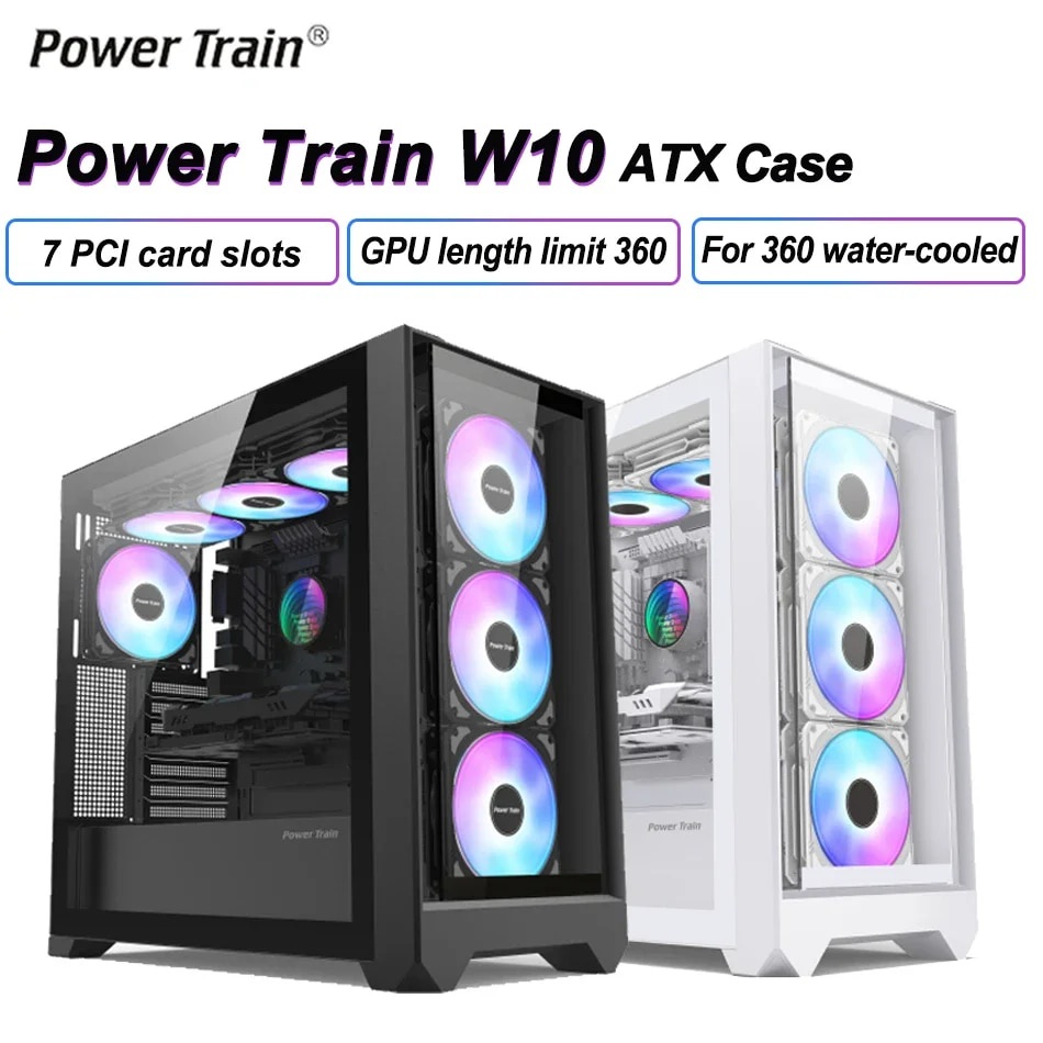 유SAMA OEM Dual Tempered Glass Desktop Computer Case PC Gaming Casing ...