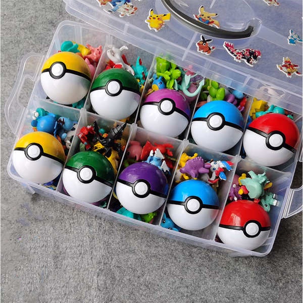 144 Pokémon Pokémon Pokémon Toy Pokemon Doll Figure Free Storage Box ...