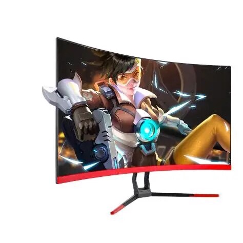 Ultra thin 27 inch 32 Inch 75Hz Curved Led Computer Monitor Curved PC ...