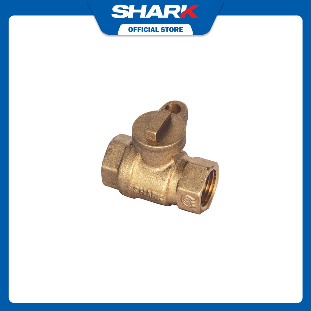 SHARK SF 2774 Brass Ball Valve With Lock Wing 1/2" | Shopee Philippines