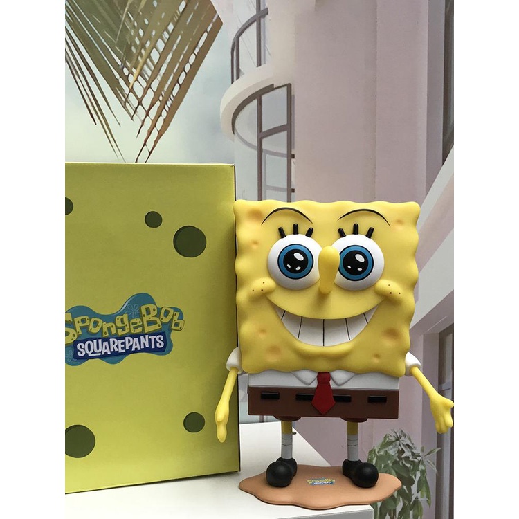 Large cartoon animation toy Spongebob Squarepants Big Star hand figure ...
