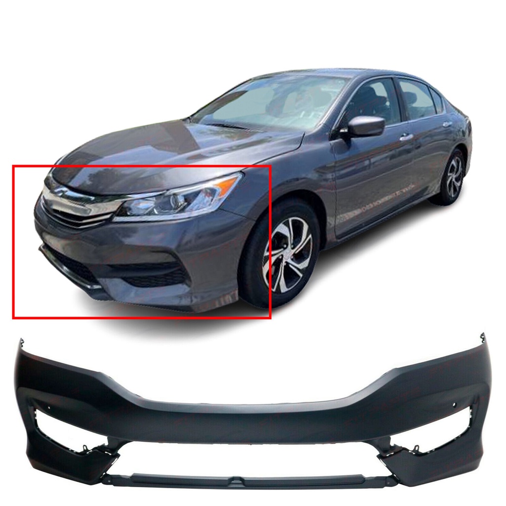 Car body front bumpers cover front bumper Fascia for HONDA ACCORD 2016 ...