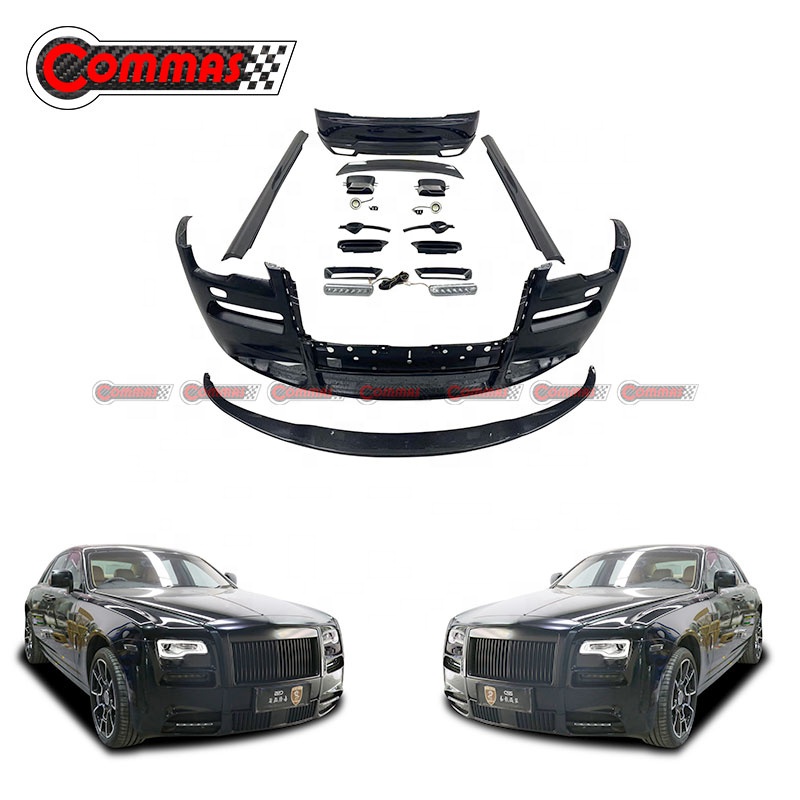 Upgrade To MSY Style Fiberglass Car Bumpers Side Skirts Body Kit For RR ...