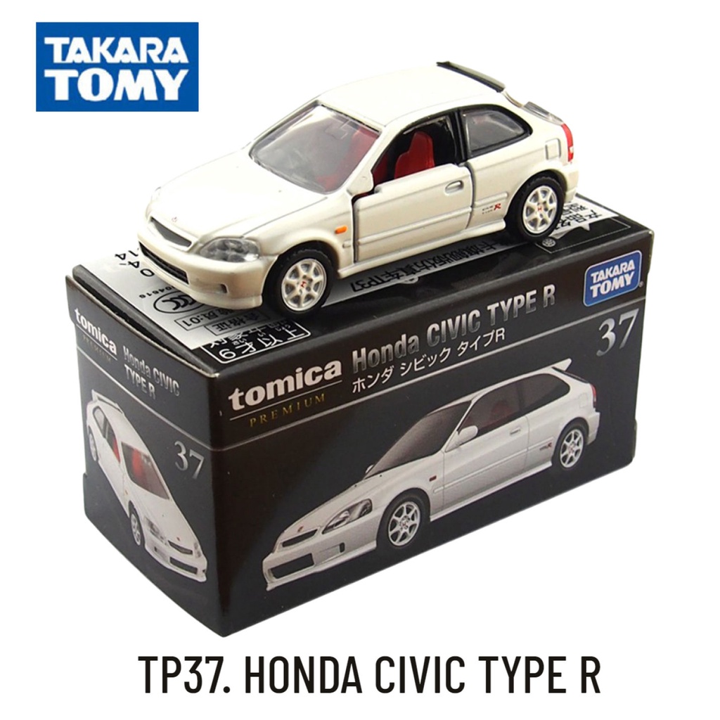 Takara Tomy Tomica Premium TP37, HONDA CIVIC TYPE R Scale Car Model ...