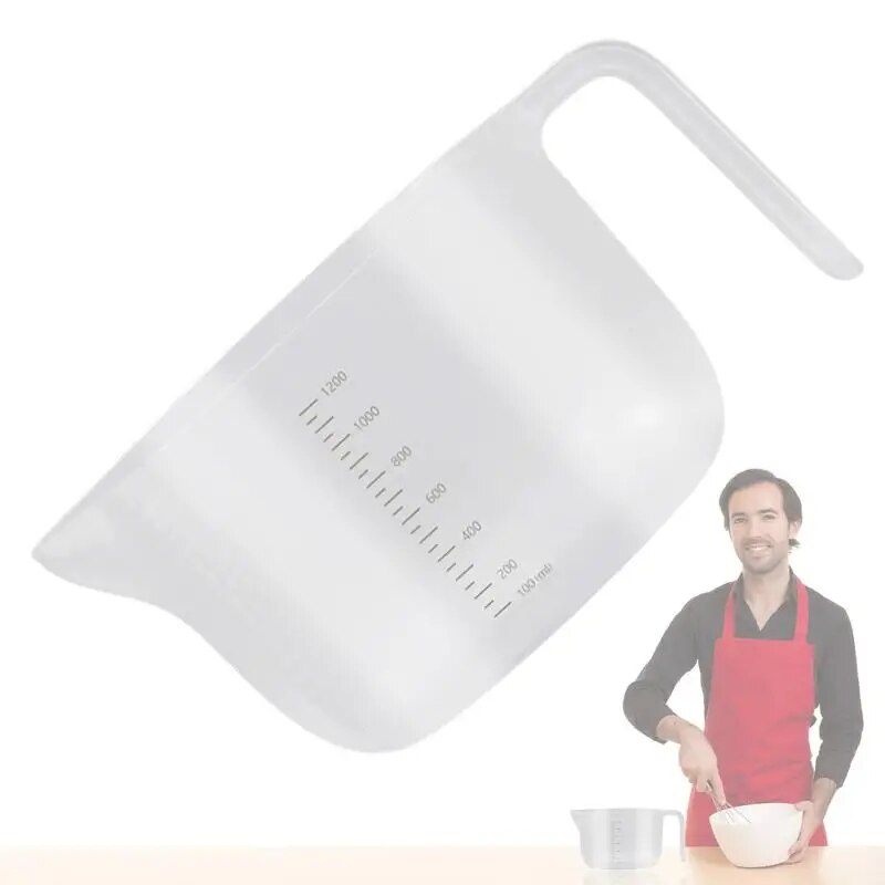 Baking Measuring Cup Scale Measuring Cup Filter Marking Cup Transparent ...