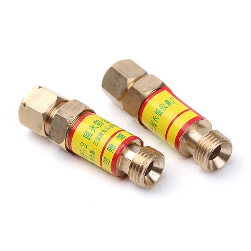 Oxygen Acetylene Check Valves Flash Back Arrestor for Pressures Reducer ...
