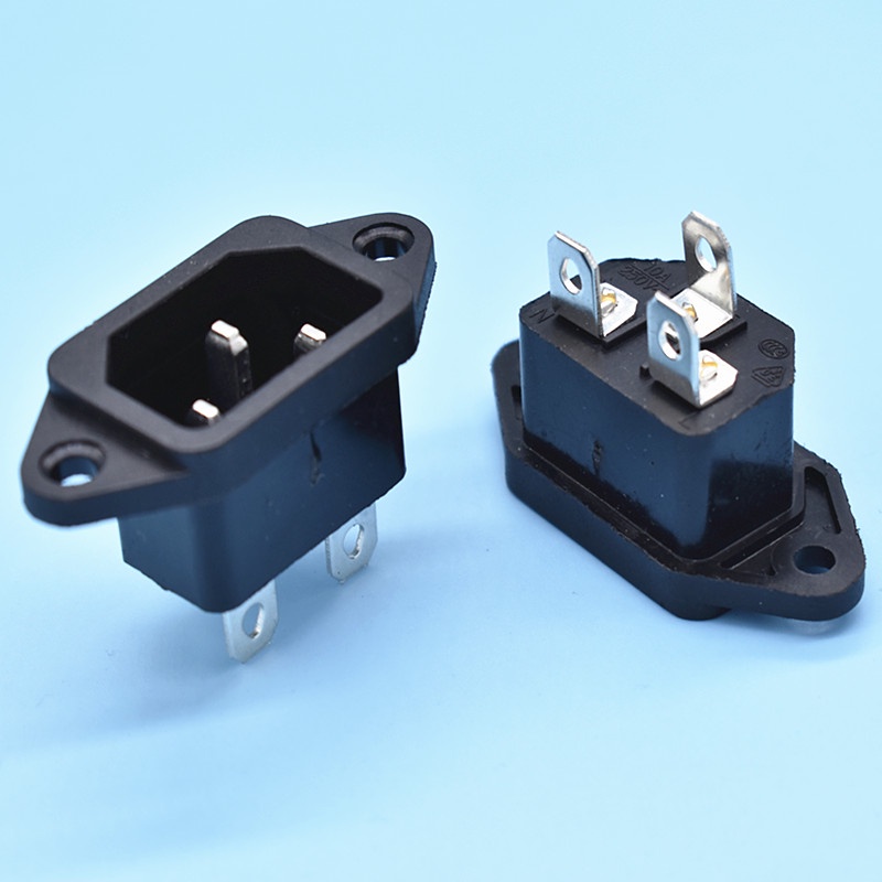 Made in China Solid Core Pin Foot Copper AC Plug / Jack / Socket ...