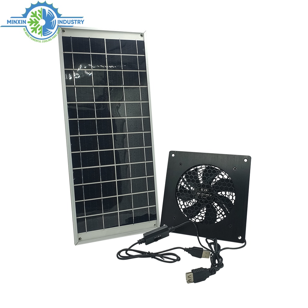 Mini Solar DC Outdoor Fan Solar Power Car Window Fan Automatic Cooling ...