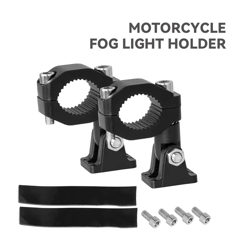 Motorcycle LED Headlight Spotlight Clamps Bracket Tube Mount for ...