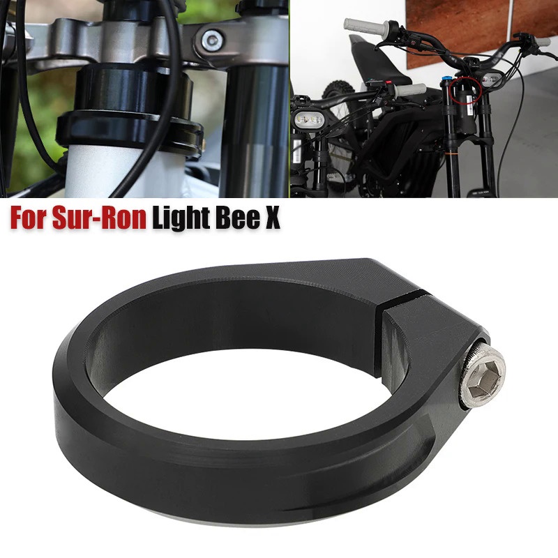 Motorcycle Steering Column Pipe Clamp Reinforced Riser Clamps For ...