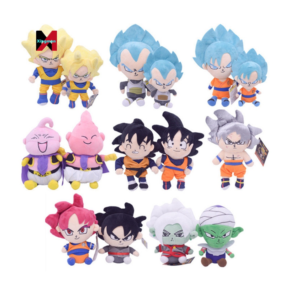 Dragoned Ball Super Goku Vegeta Gohan Majin Buu Plush Toy peluche ...