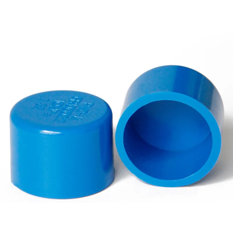 20mm 25mm 32mm 40mm 50mm ID Blue End Cap Plug PVC Tube Joint Pipe ...