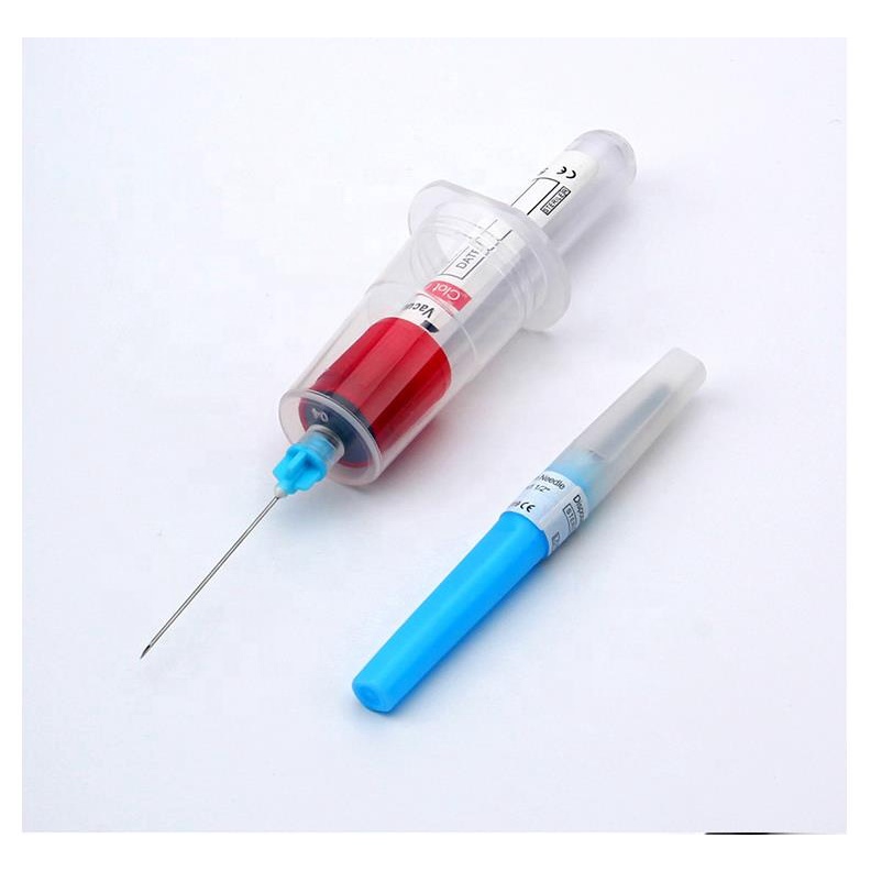 Disposable vacuum blood collection needle draw vacutainer medical blood ...