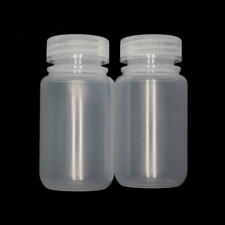 Transparent 500ml 17oz reagent storage bottle pp material packaging ...
