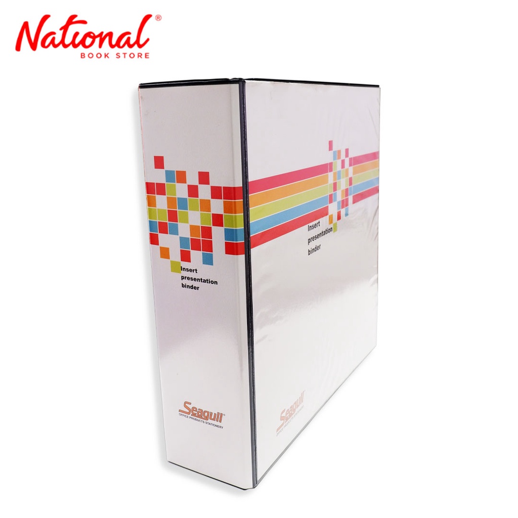 Seagull Ring Binder 3R CVP25 A4 2.5 inches D-Type PVC Cover with Front ...