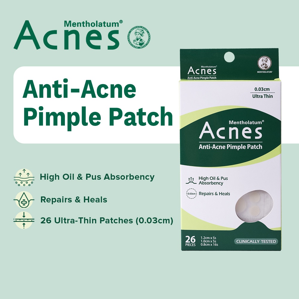 Acnes Anti-Acne Pimple Patches (26s) | Shopee Philippines