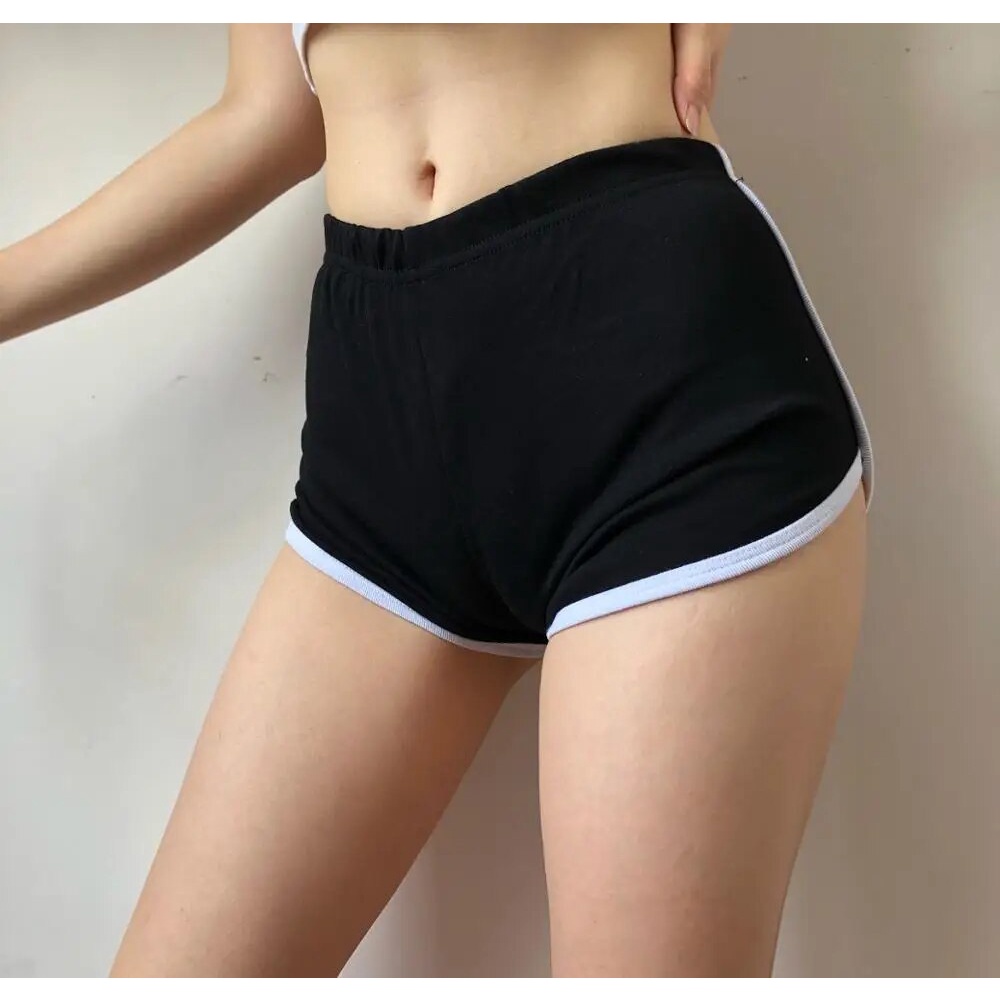 959 Zsiibo New Summer Black Grey Sport Shorts Women Casual Shorts