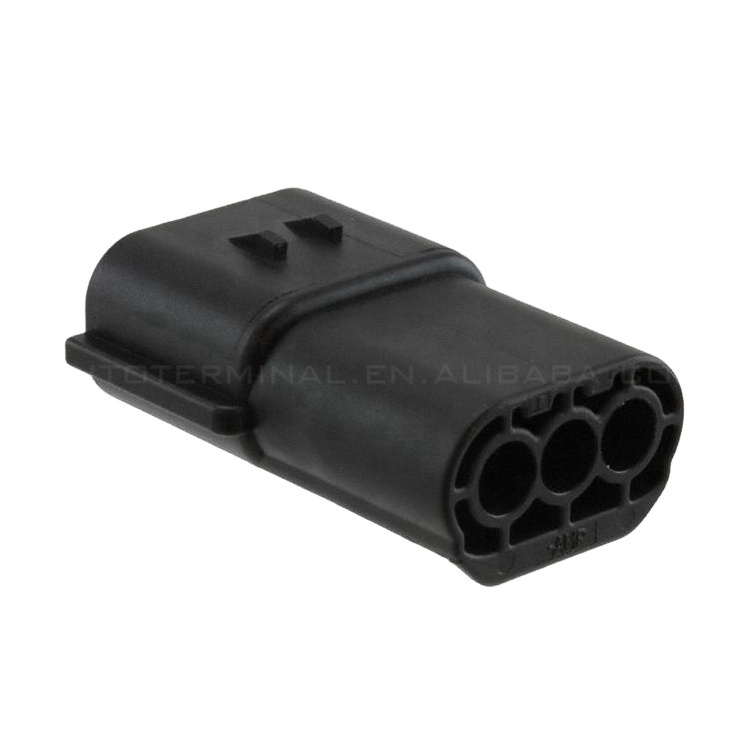 174359-2 AMP waterproof electrical connector oxygen sensor 3 pin male ...