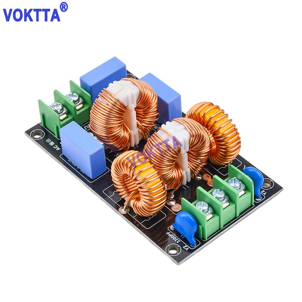 Power Filter Board EMI Filter AC Mains Purification HiFi Audio ...