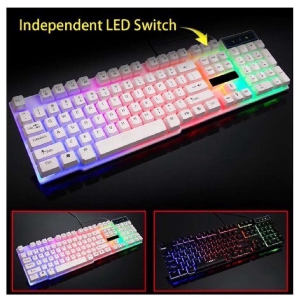 Limeide GTX300 Colorful LED Backlight Ergonomic Mechanical Gaming ...