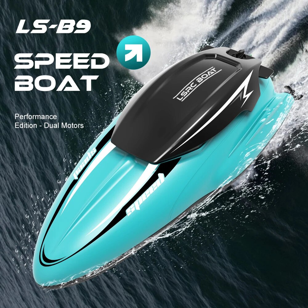 58P 2022 New B6 Remote Control Boat 2.4Ghz 25km/h High-Speed RC Racing ...