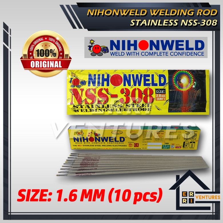[Nihonweld] Stainless Welding Rod NSS-308 | Shopee Philippines
