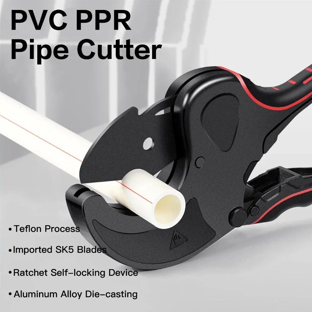 Pipe Cutter 32-42MM Pipe Cutting Scissors Ratchet Cutter Tube Hose ...