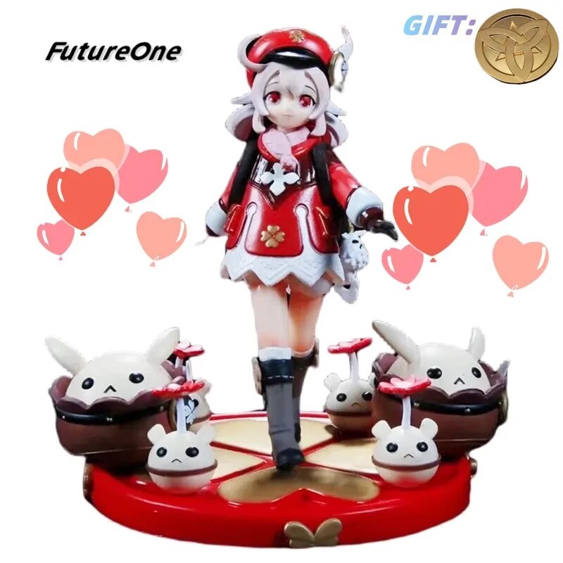 86J 15cm Genshin Impact Klee Anime Figure Genshin Impact Hu Tao Action ...