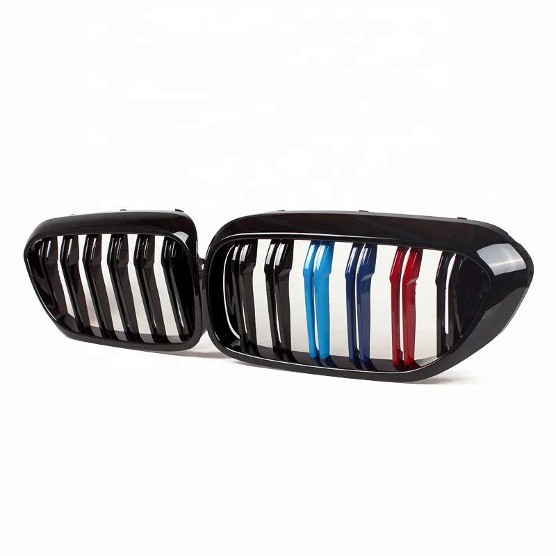 M5 style G30 G38 front bumper grill for BMW 5 series G30 3 color double ...