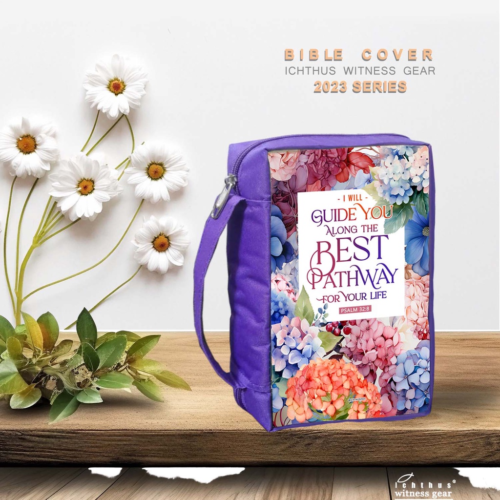 Bible Cover with Zipper Printed Bible Verses 2023 | Shopee Philippines