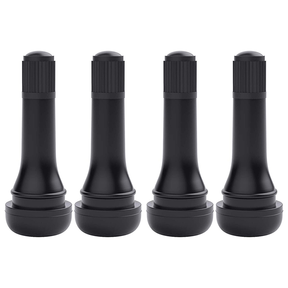 TR414 Tire Valve Stem Rubber Snap-in Short Black Stem for Tubeless 0. ...