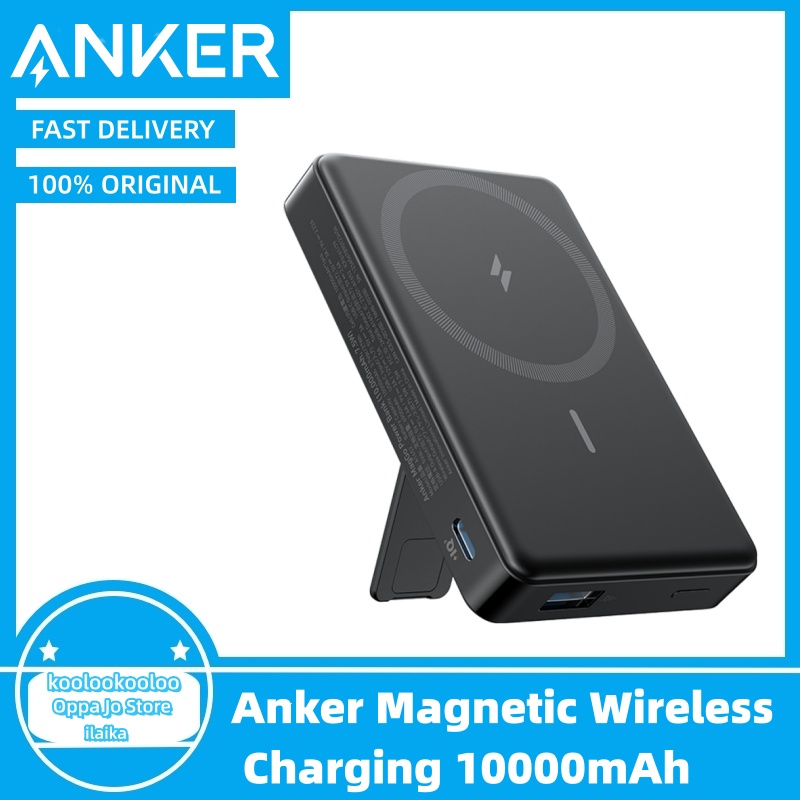 Anker A1652 Magnetic Wireless Charging 10000mAh Magsafe Powerbank with ...