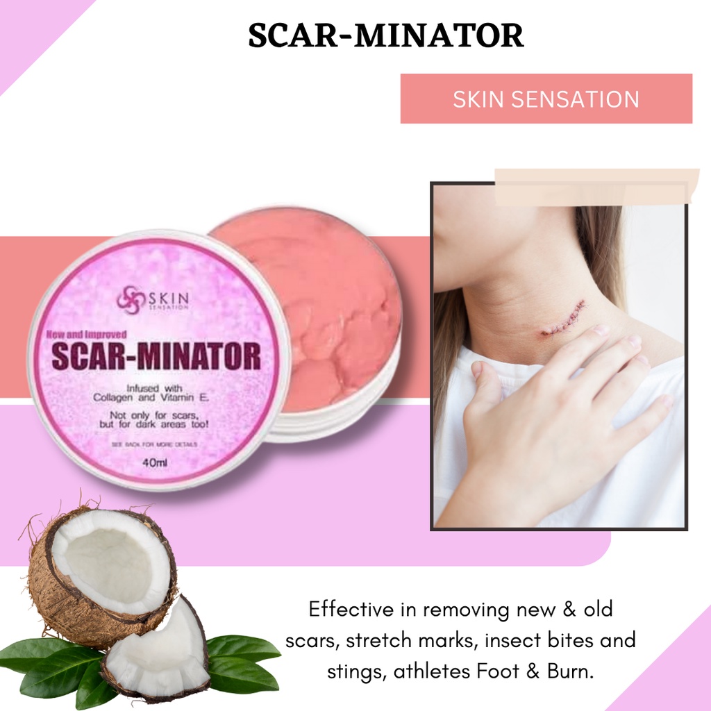 2024 Original And Effective Skin Sensation Scarminator Scar Remover