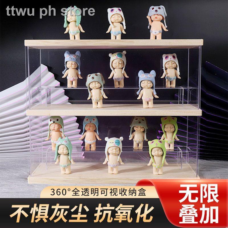 Popmart display box Molly Jasmine Bubble Mart blind box storage display ...