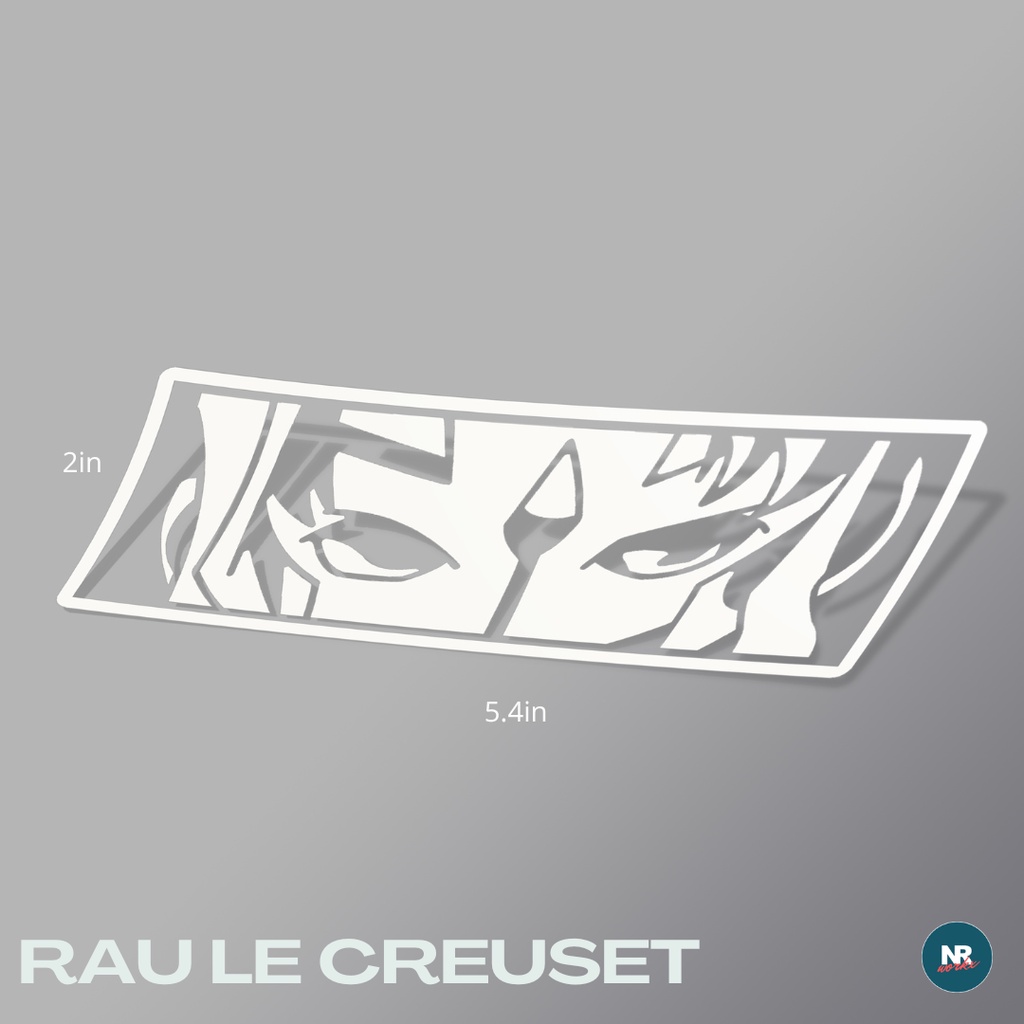Rau Le Creuset Gundam SEED Anime Vinyl Decal Waterproof Sticker for ...