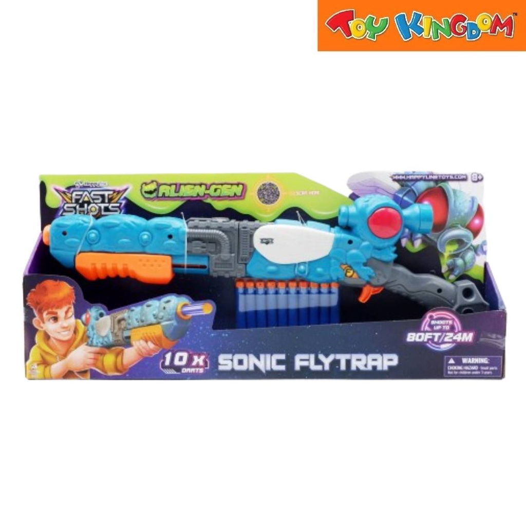 Fast Shots Alien-Gen Sonic Flytrap 10 Foam Darts | Shopee Philippines