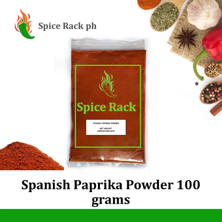 Spicerackph Spanish Paprika Powder 100 grams | Shopee Philippines