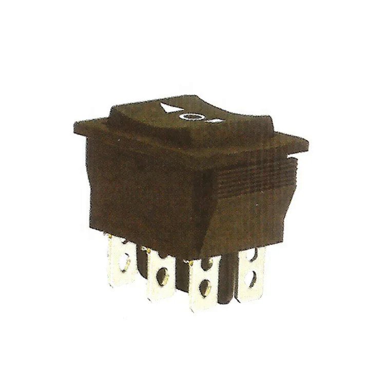 3 Way Automotive Double Momentary DPDT Toggle Switch (ON)-OFF-(ON) 6 ...