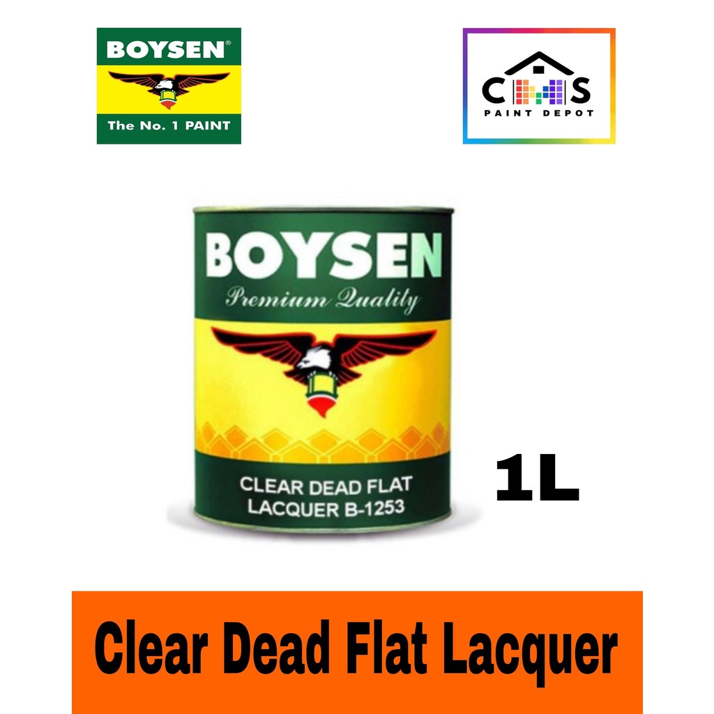 Boysen Clear Dead Flat lacquer | Shopee Philippines