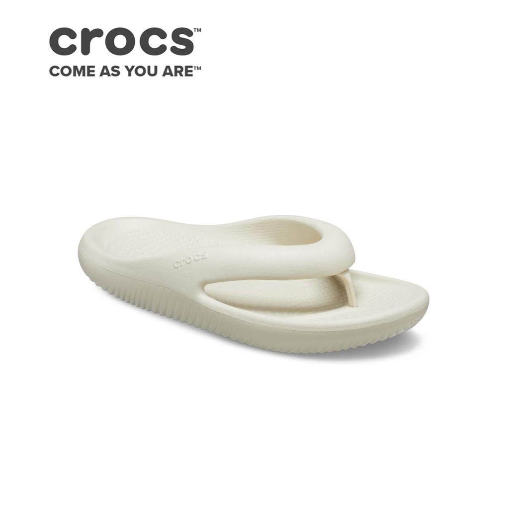 Crocs Mellow Recovery Flip In Bone | Shopee Philippines
