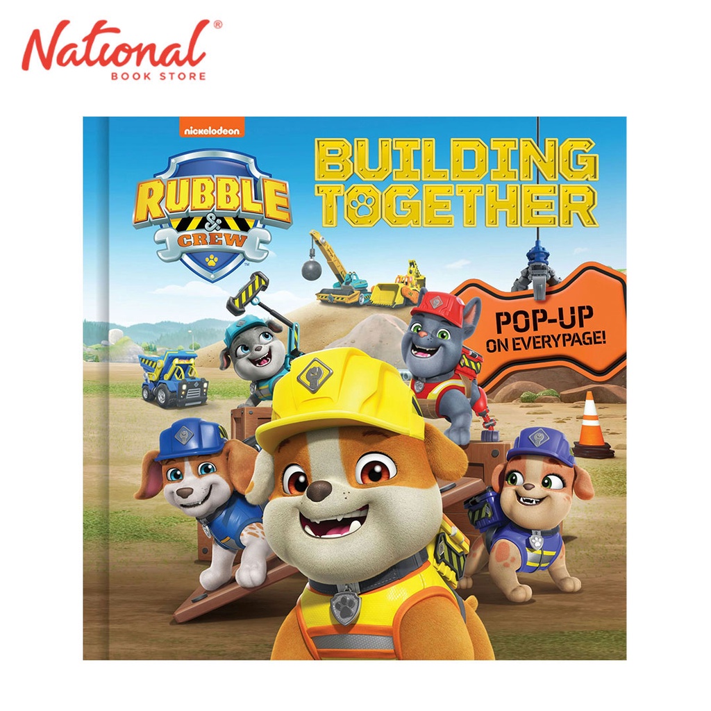 Paw Patrol Rubble & Crew: Pop-Up - Board Book - Books for Kids | Shopee ...