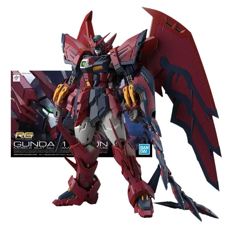 Bandai Genuine Figure Gundam Model Kit Anime Figures RG 1/144 OZ-13MS ...