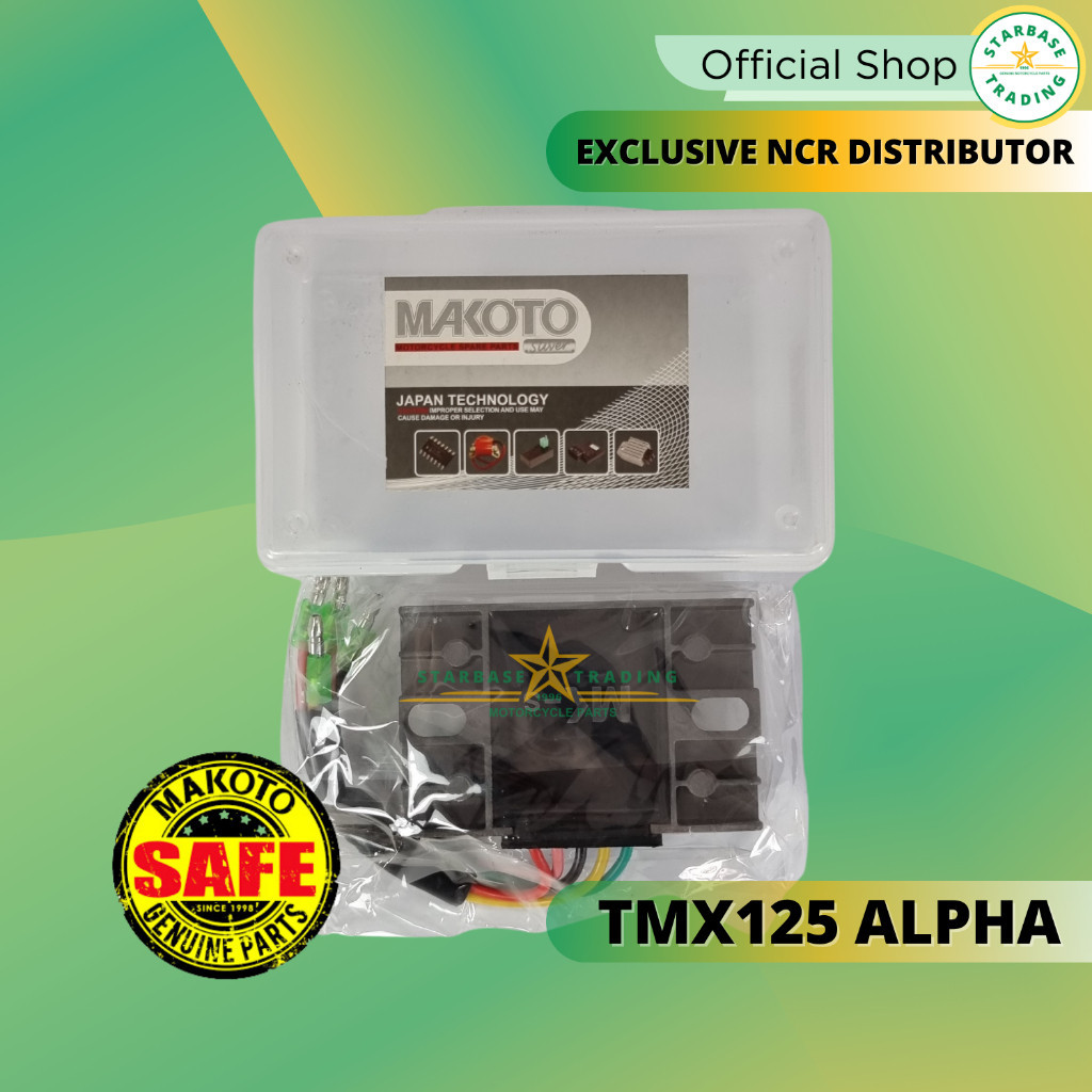 Makoto Silver | Regulator / Rectifier | TMX 125 ALPHA | Shopee Philippines