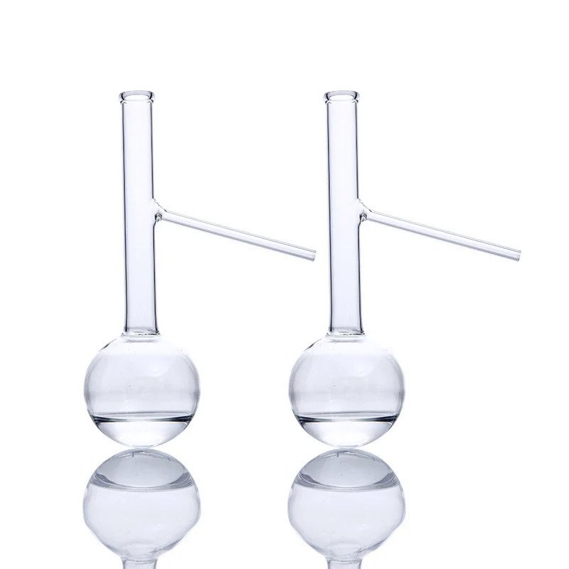 Laboratory 125 150 250 500 1000ml Glass round flat bottom Long Neck ...