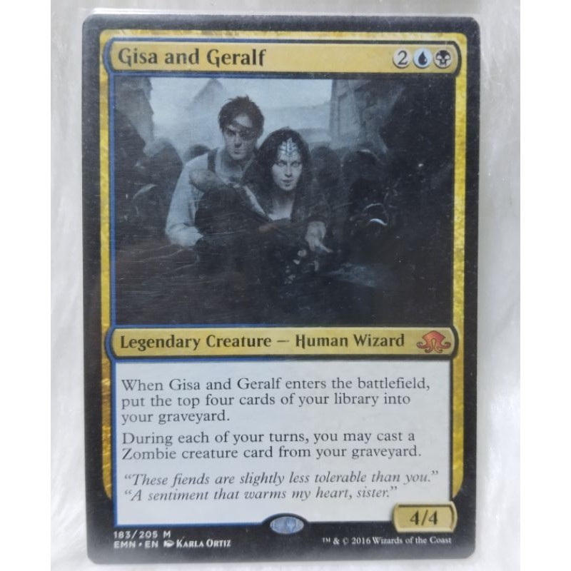 Gisa and Geralf - Eldritch Moon | Shopee Philippines