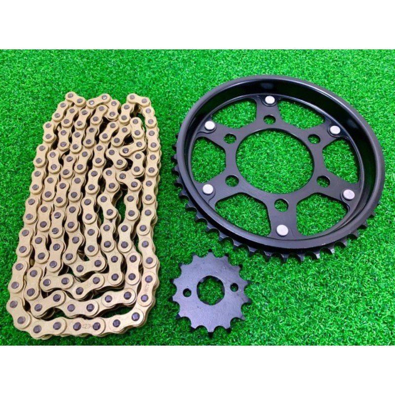 CB150/CB150X chain and sprocket set Heavy duty | Shopee Philippines