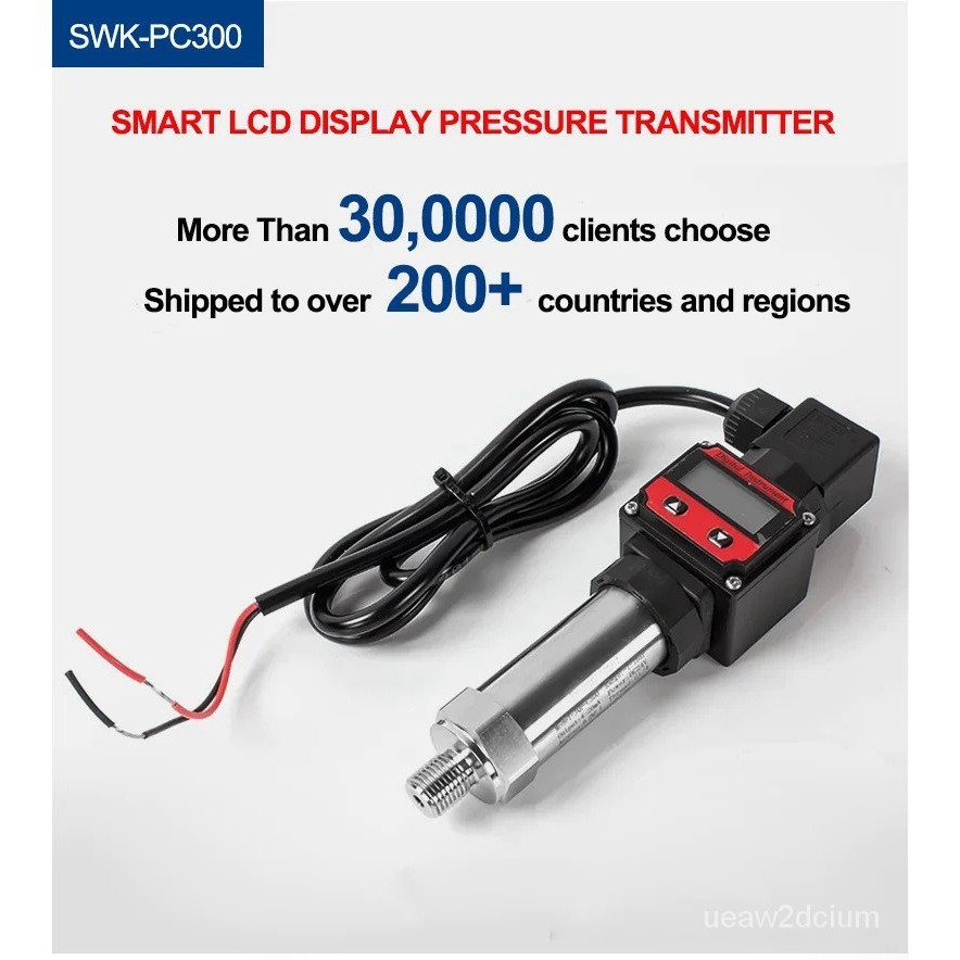 Newly launched ZA-PE300 4-20ma Pressure Transmitter LED Output Sensor Water Oil Gas -1-0-1000bar ...